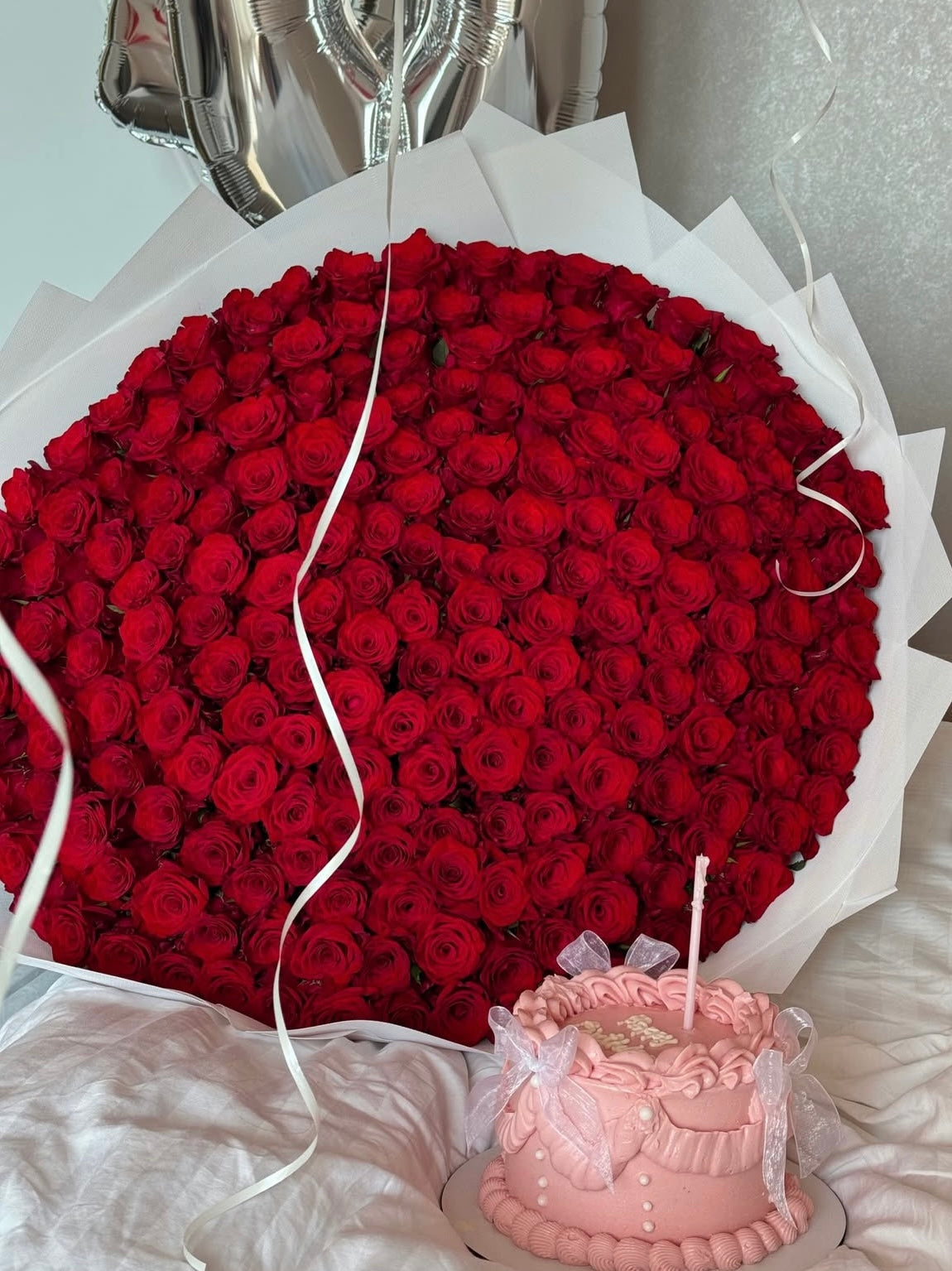 300 Red Roses – Pukka Arrangements
